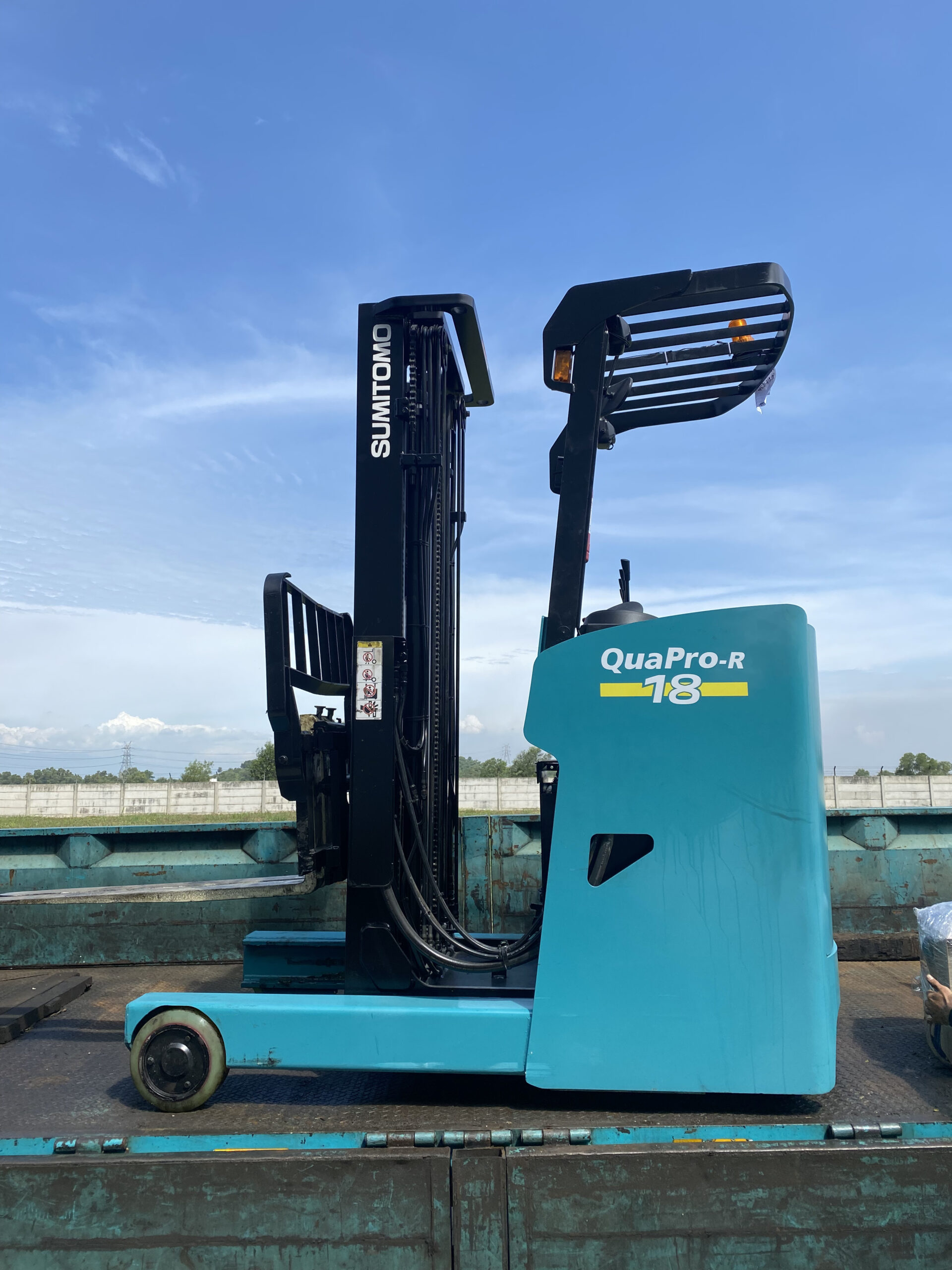 Sumitomo Reach Truck 8FBR18 S(J)XII - Jual Beli Forklift (Call : 0821 ...